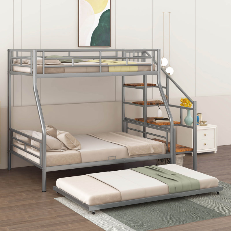 Futon bunk bed with trundle store